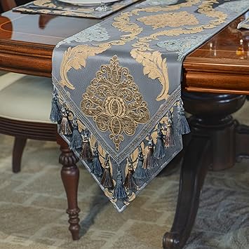 Amazon.com: Loom and Mill Luxury Table Runner 72 Inches Long ...