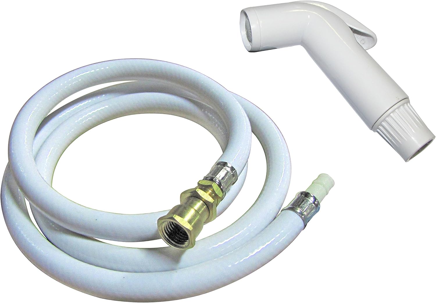 Keeney PP815-8 Plumb Pak 4' Faucet Hose and Spray, White - Faucet Spray ...