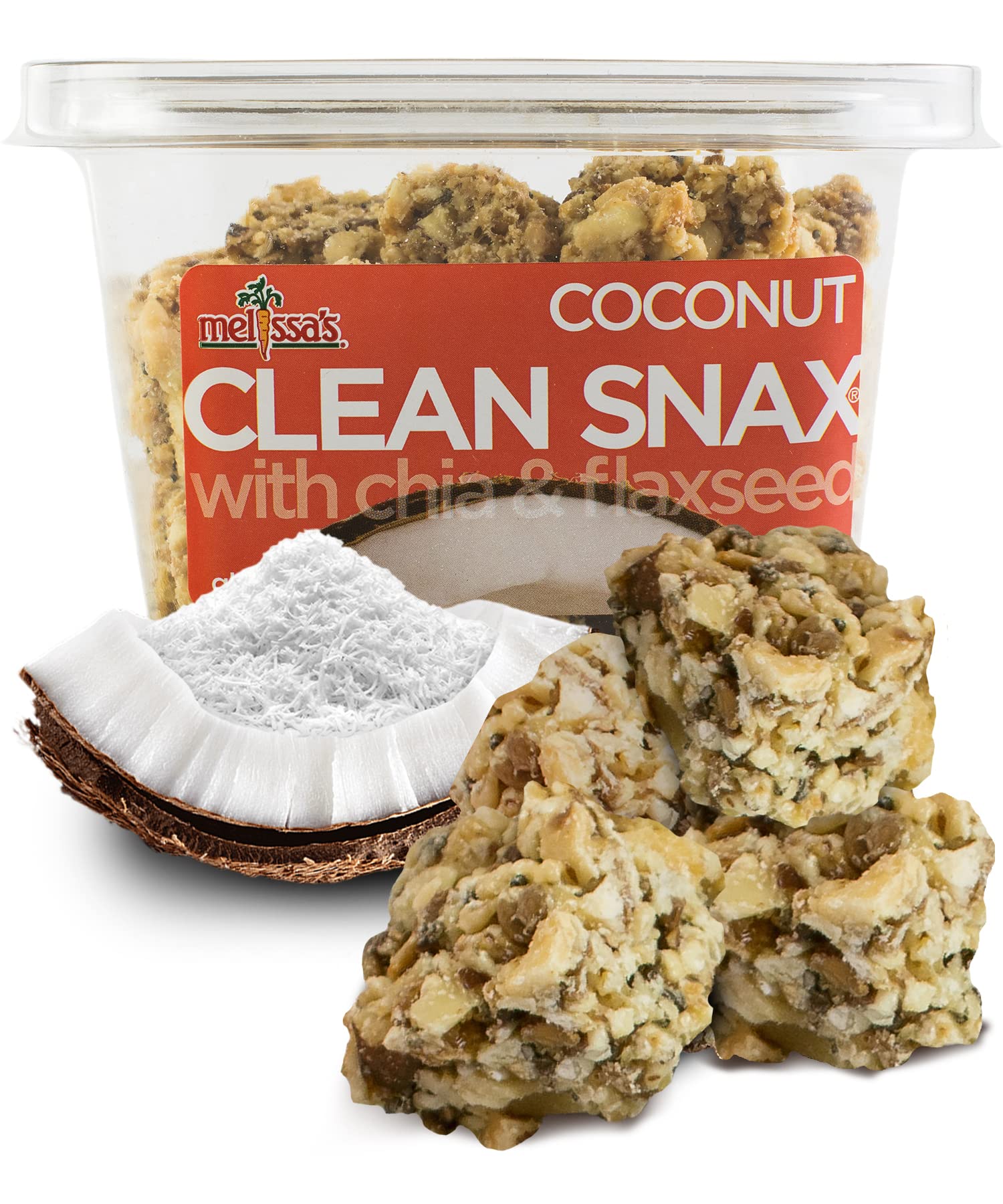 Amazon.com: Melissa's Clean Snax® With Chia and Flaxseed, Gluten-free ...