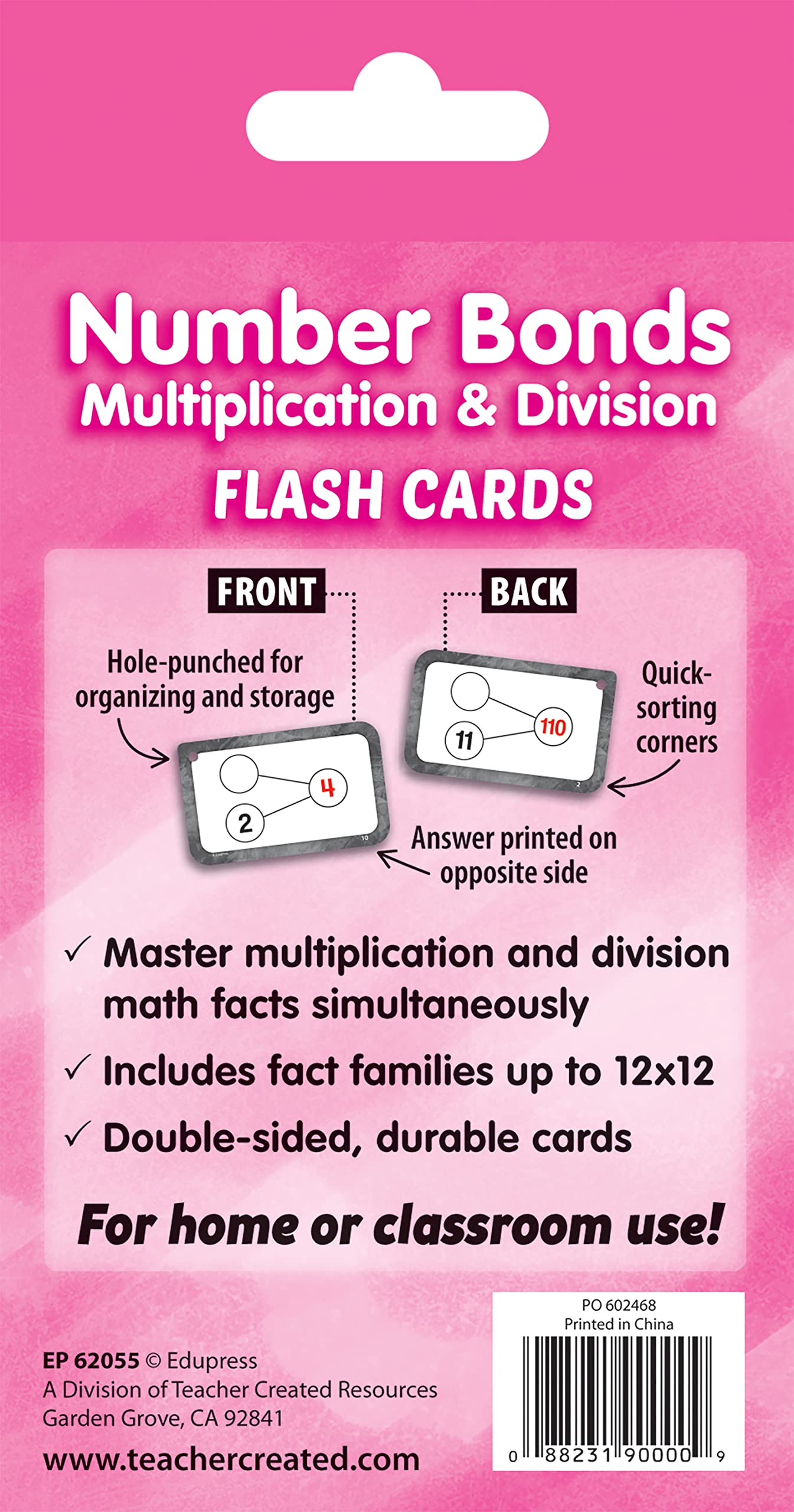 Number Bonds Flashcards Bond SATs Skills: The Complete Set Of Times