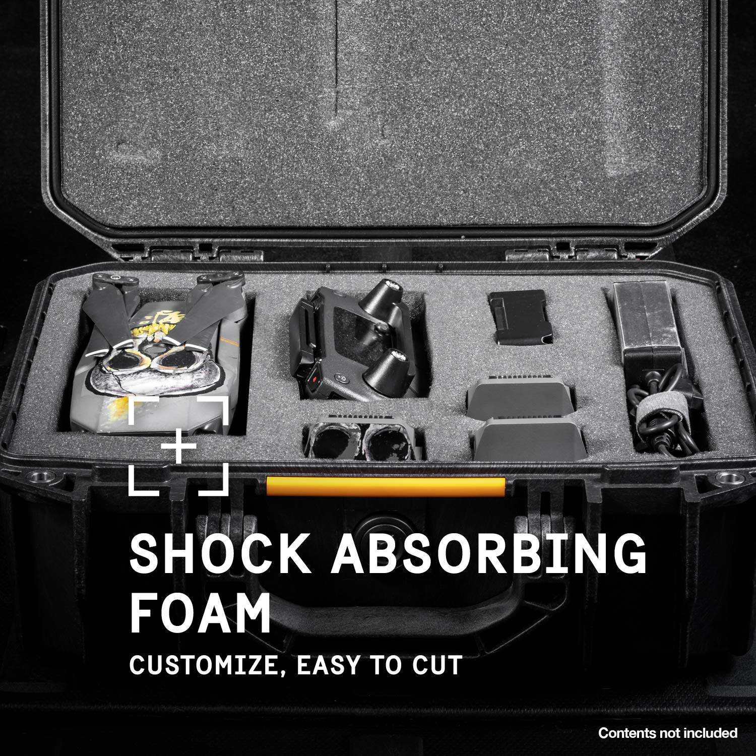 Vault by Pelican - V300 Multi-Purpose Hard Case with Foam(Black)