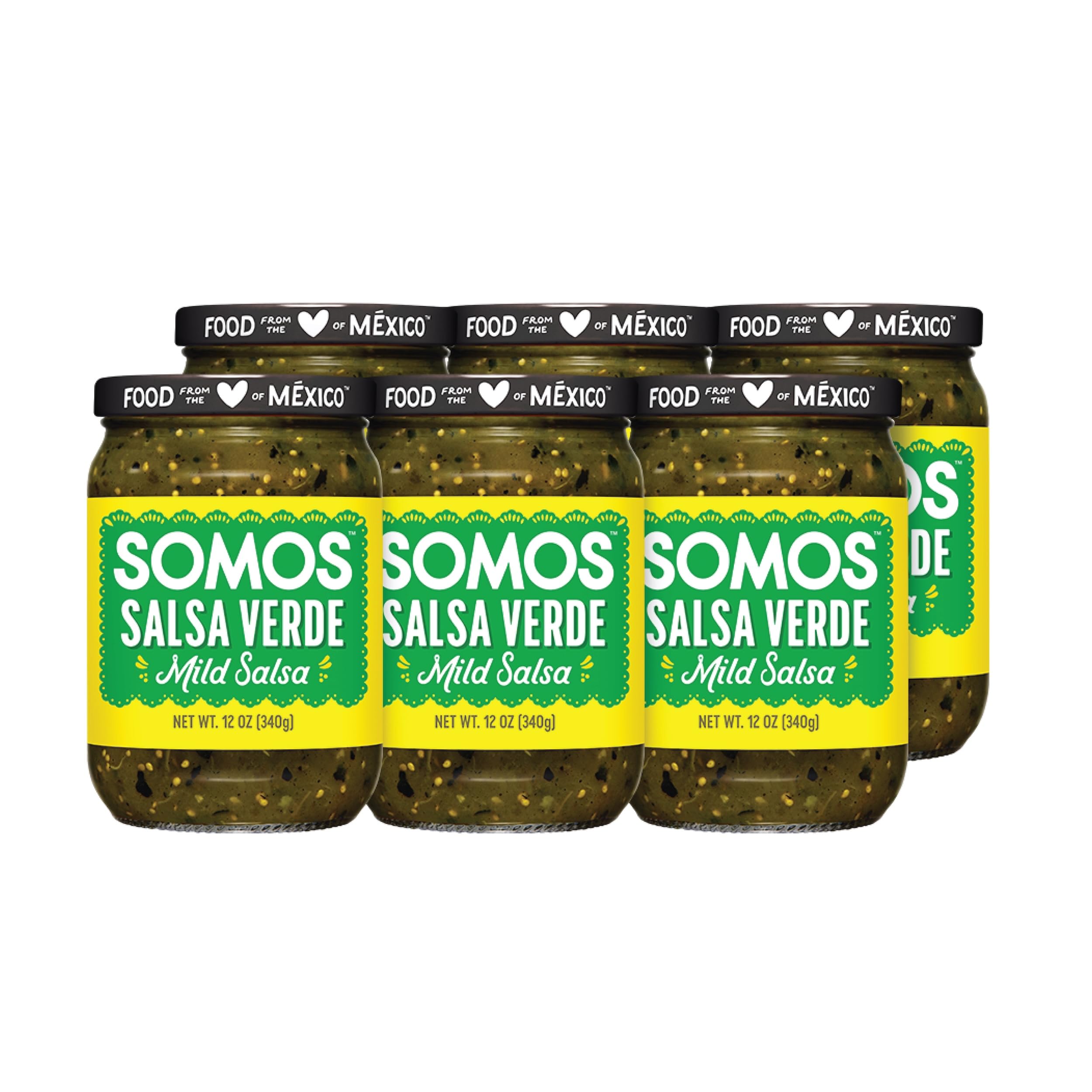 Amazon.com: SOMOS Salsa Verde Mild Salsa - Authentic Mexican Flavor ...
