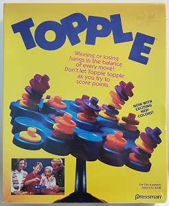 Amazon.com: Classic 1992 TOPPLE Game : Toys & Games