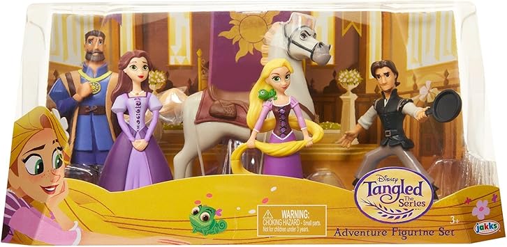 Amazon.com: Disney Tangled The Series rapunzel Figure Set : Toys & Games