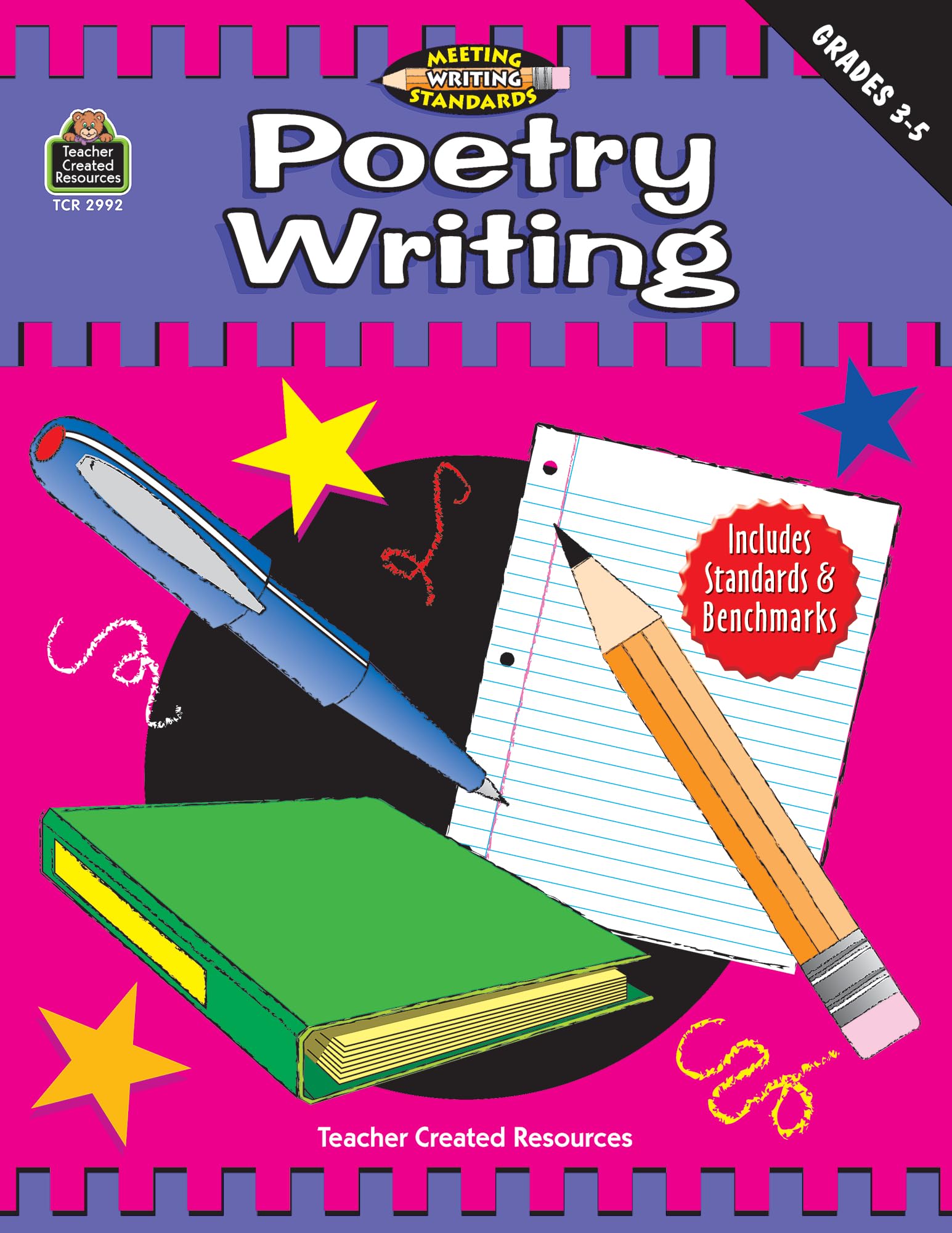 Amazon.com: Poetry Writing, Grades 3-5 (Meeting Writing Standards ...
