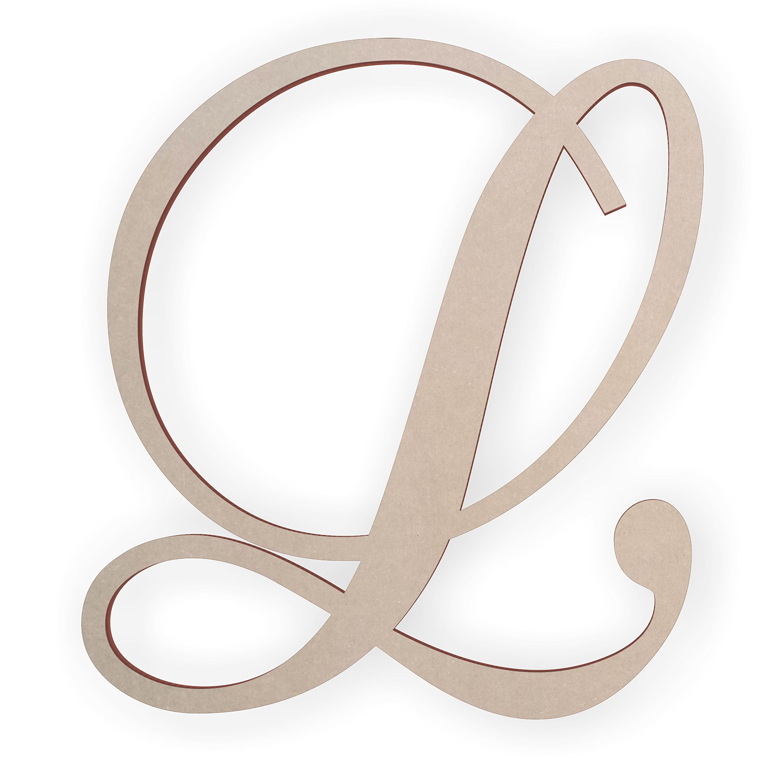 Buy Jess and Jessica Wooden Letter L, Wooden Monogram Wall Hanging ...