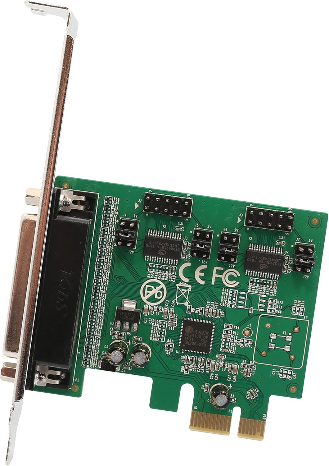 Amazon.com: IO Crest 2 Port Parallel 1 Por Serial PCIe x1 Card, PCI ...