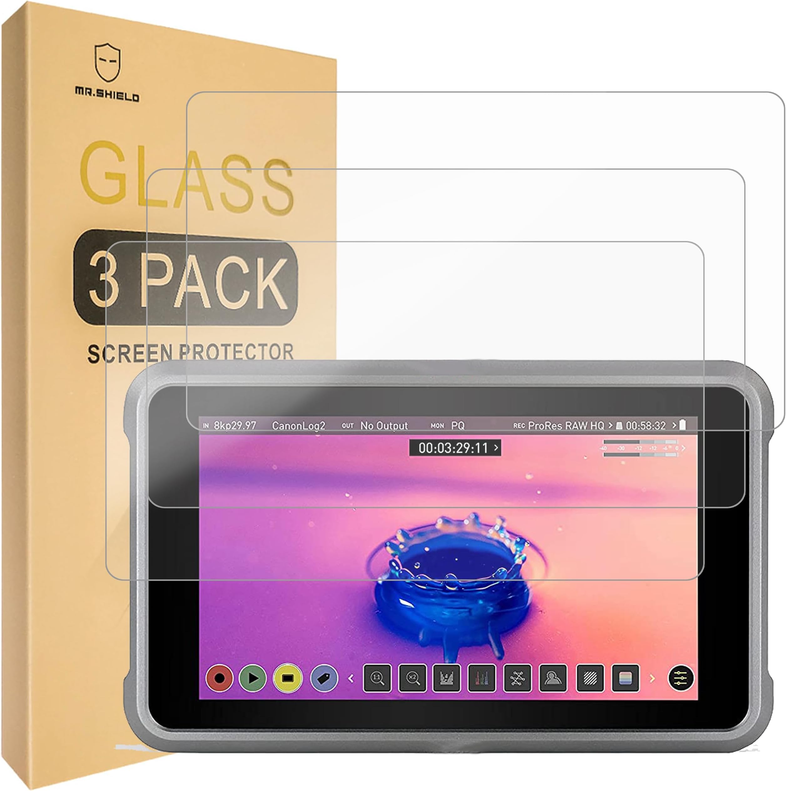 Amazon.com: 3 Universal 5" Screen Protectors for Digital Cameras ...