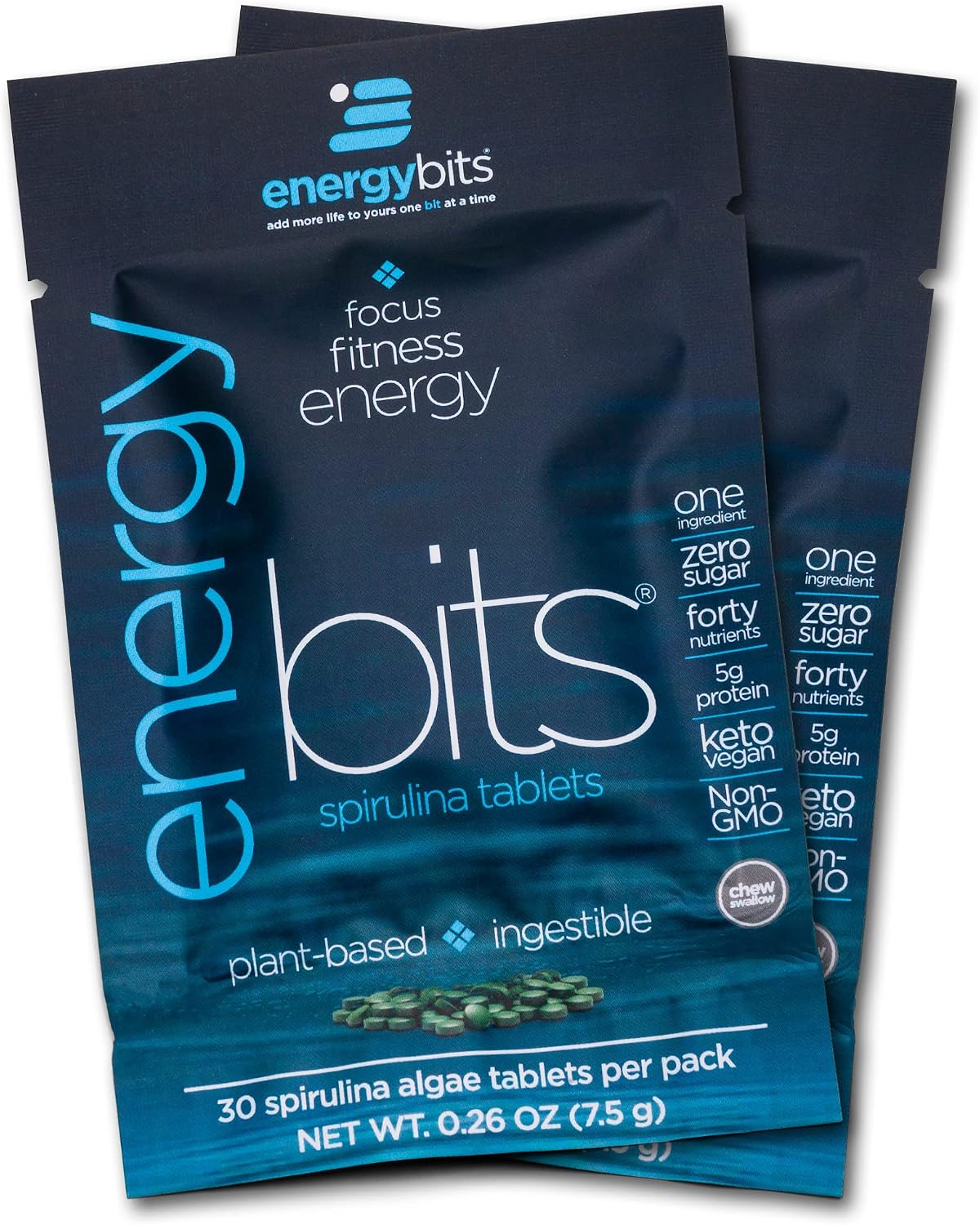 Amazon.com: ENERGYBITS Pure Spirulina Algae Tablets, Superfood Tablets ...
