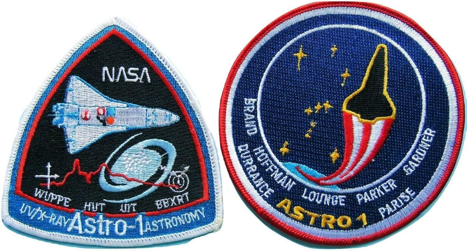 Amazon.com: Patch Pair 4 inch STS-35 Space Shuttle Mission Astro-1 ...