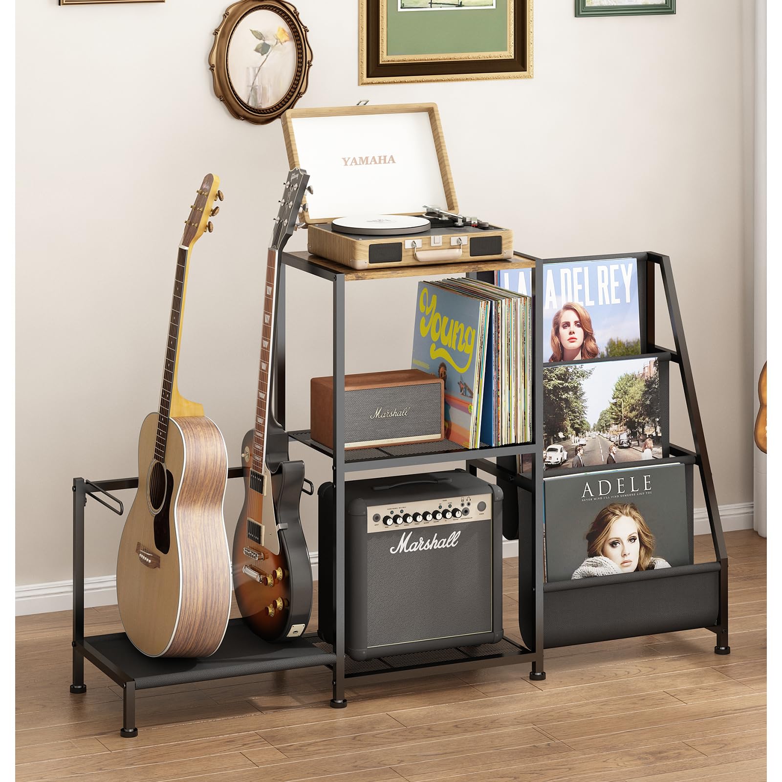 Amazon.com: Wisdom Star Guitar Stand for Multiple Guitars,Guitar Rack ...