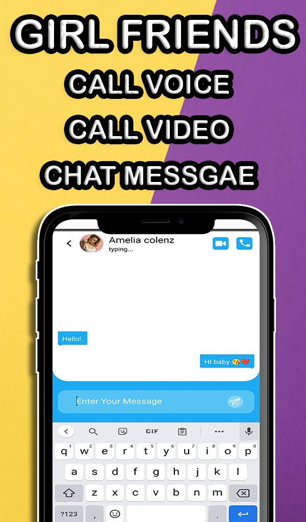 Prank Calling Girl - Girlfriend Video and Voice Call & Chat Simulator ...