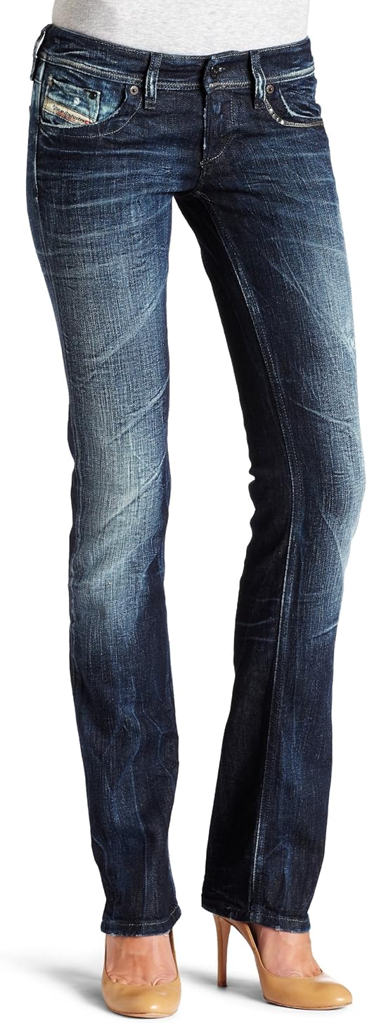 Diesel Womens Lowky 8Xt Classsic 5-Pocket Jean, Denim, 26 : Amazon.co ...