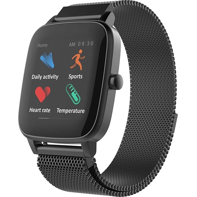 Strand By Obaku Digital Black Dial Unisex-Adult Watch-S716USBBMB ...