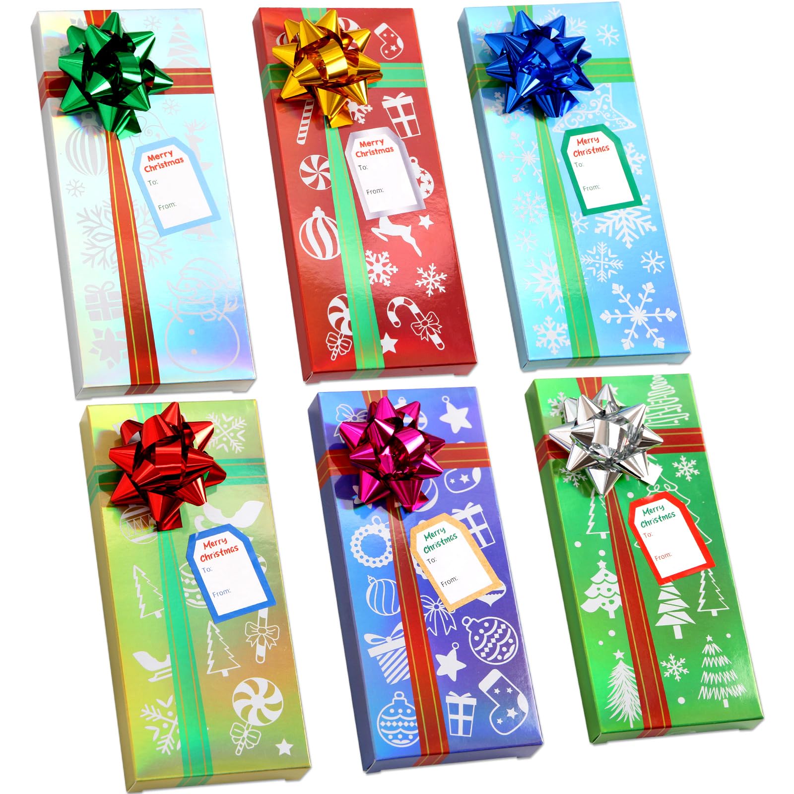 Amazon.com: ceiba tree 24 PCS Christmas Gift Card Holder Boxes Money ...
