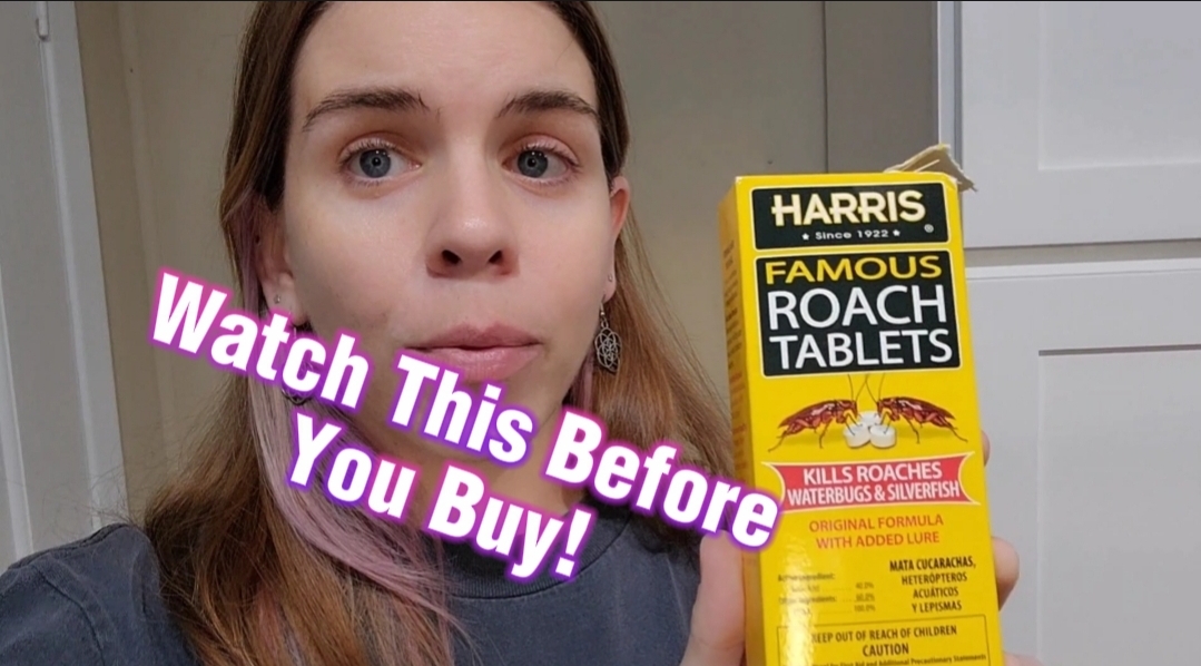 Watch Harris Roach Tablets Review on Amazon Live