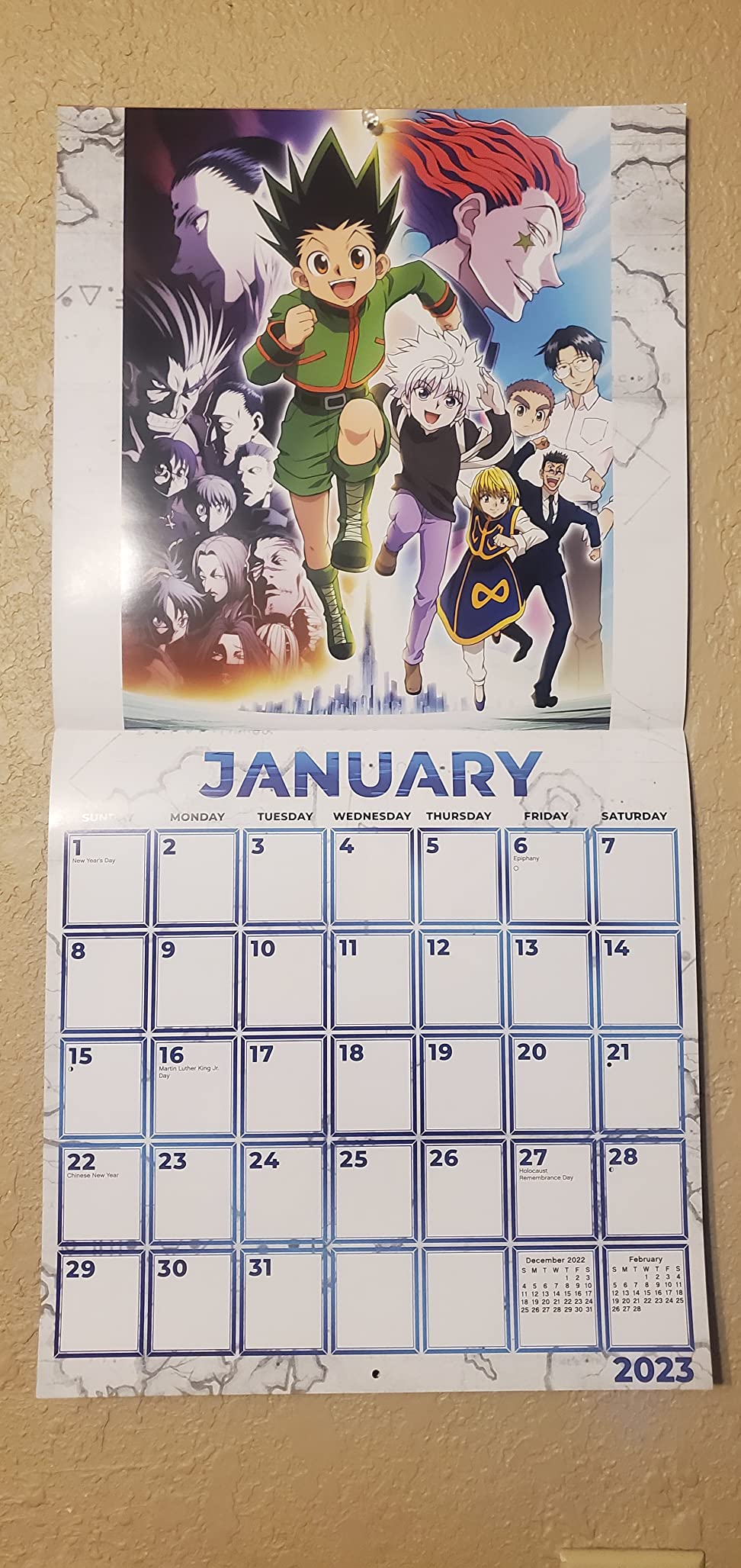 Amazon.com: Hunter x Hunter Calendar 2023 - Deluxe 2023 Hunter Hunter ...