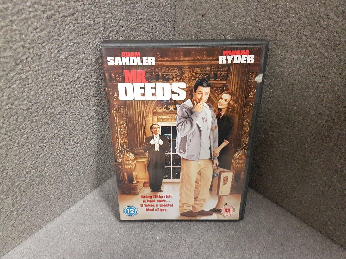 Mr Deeds DVD : Allen Covert, John Turturro, Adam Sandler, Winona Ryder, Jared Harris, Harve ...
