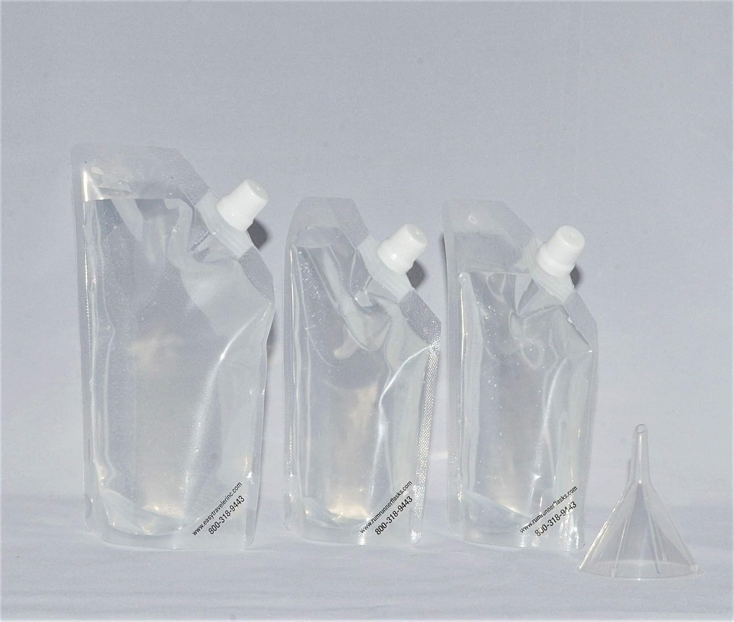 Amazon.co.jp: Genuine Rum Runner Flask Kit 1 16oz and 2 8oz Flasks Plus ...