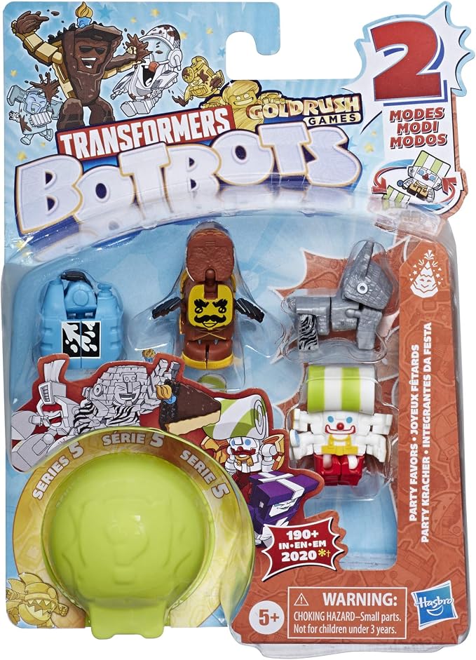 Amazon.com: Transformers Toys BotBots Series 5 Party Favors 5-Pack ...