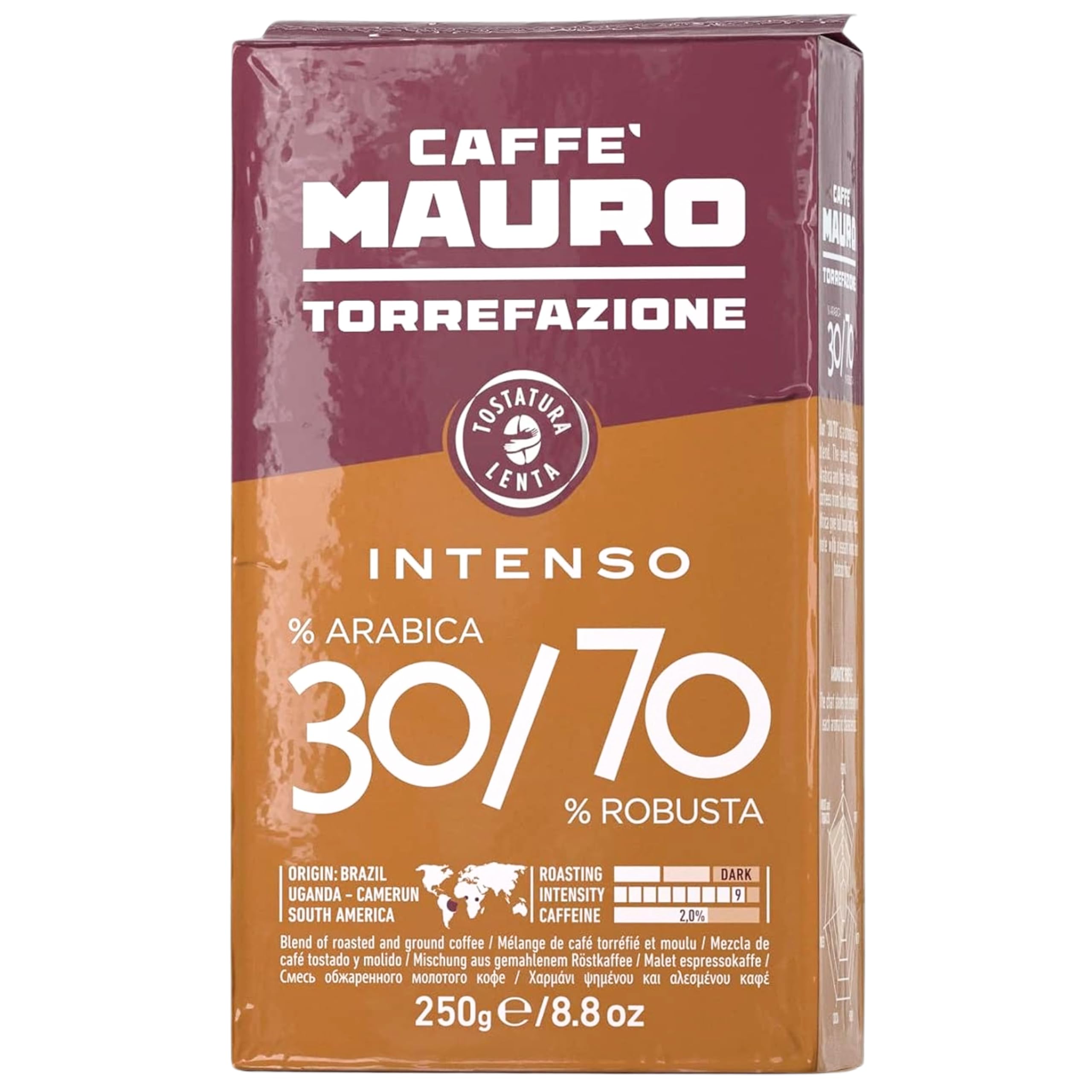 Buy Caffe MauroClassico Ground Espresso Coffee from Italy 8.8 oz. (250g ...