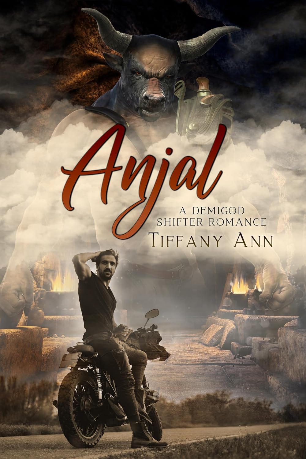 Anjal: A Demi-God Shifter and a BBW Fated Romance (The Children of the ...