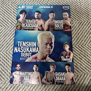 Amazon.co.jp: Nasukawa Tenshin Boxing Debut Battle Pamphlet : Office ...