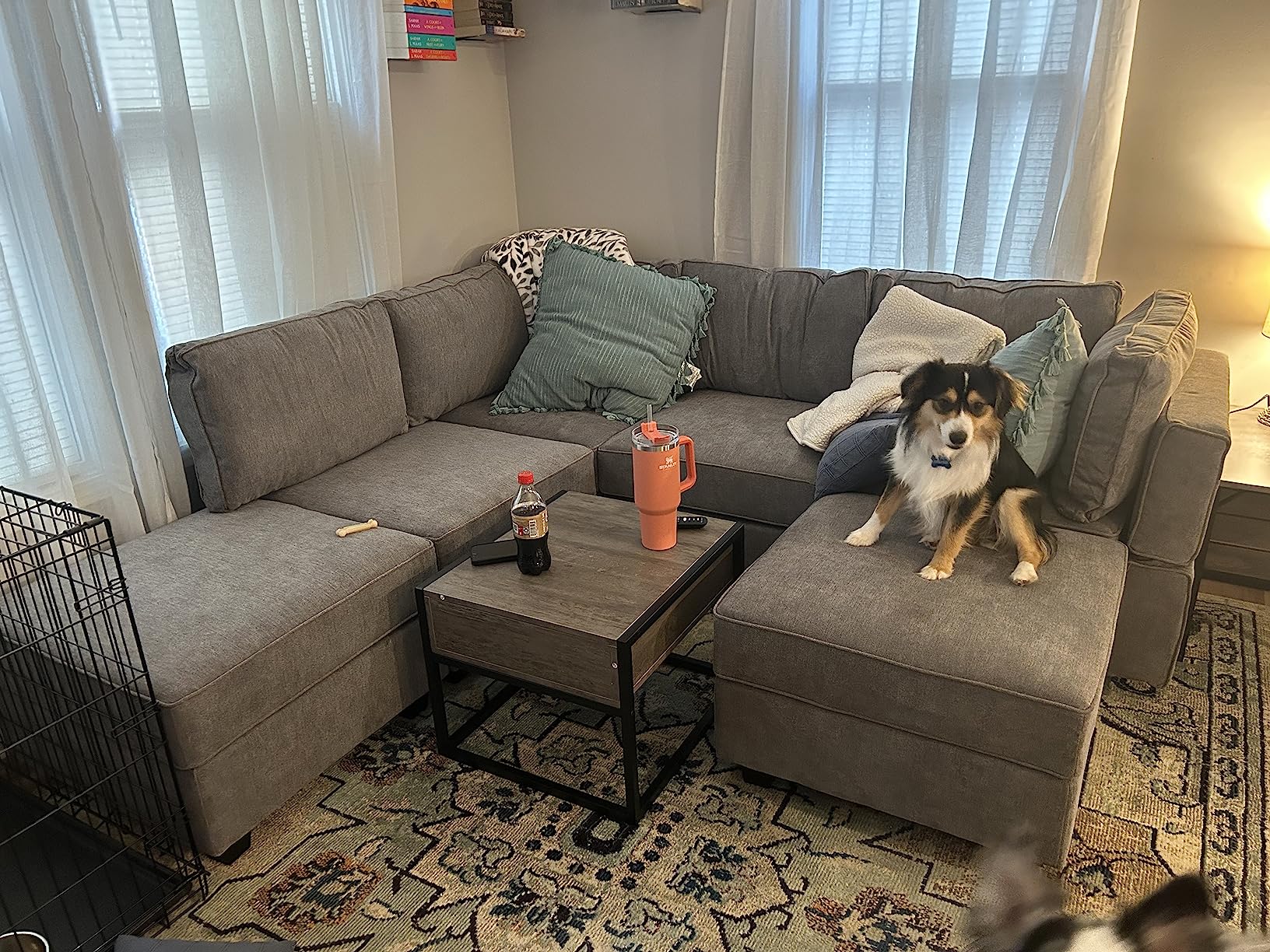 $59/mo - Finance Belffin Modular Sectional Sofa Modular Sleeper Couch ...