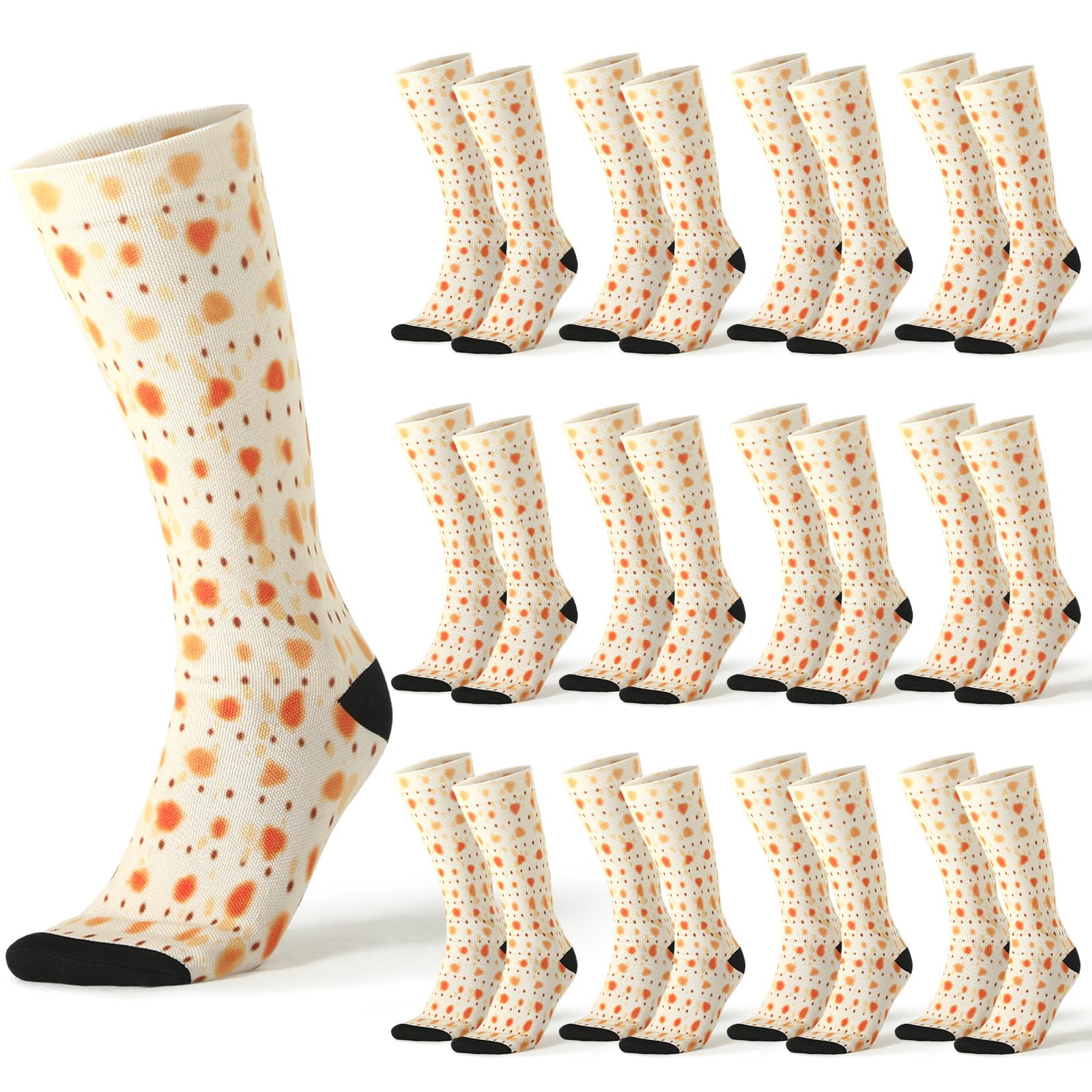 Amazon.com: Cozypower 12 Pairs Passover Matzah Socks for Adult, Pesach ...