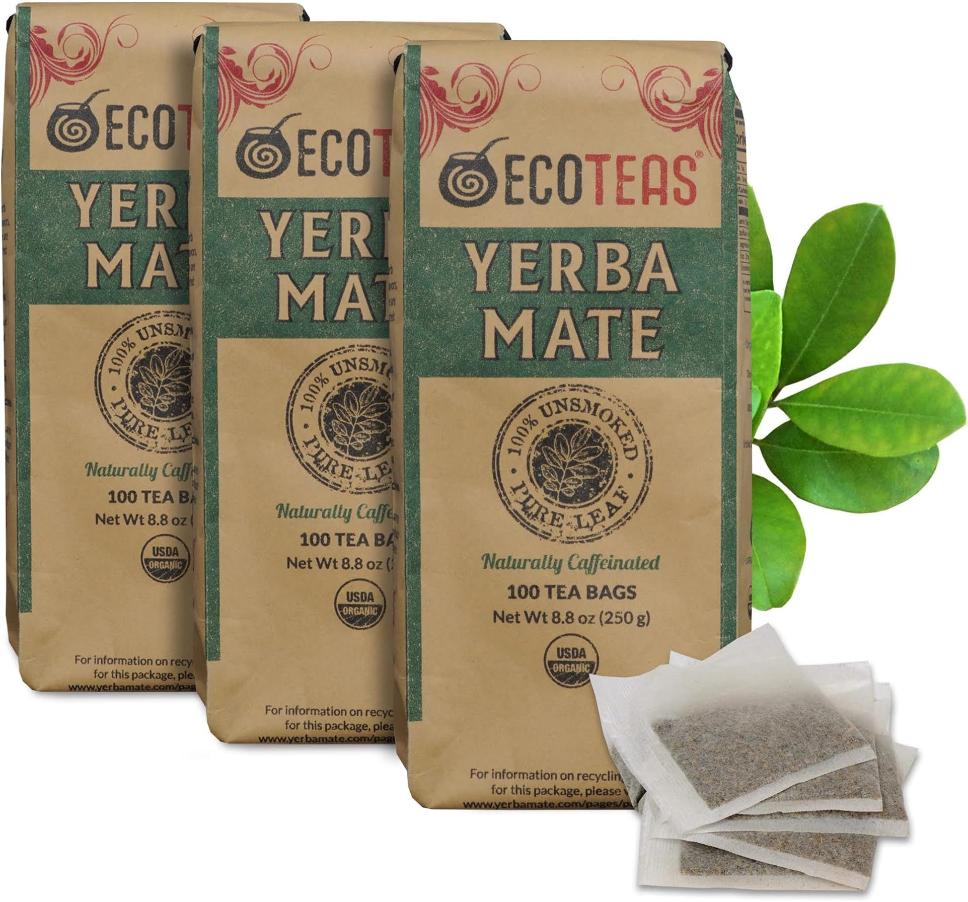 Amazon.com: Yerba Mate Instant Tea Powder, 3-in-1 Super Drink - Clean ...