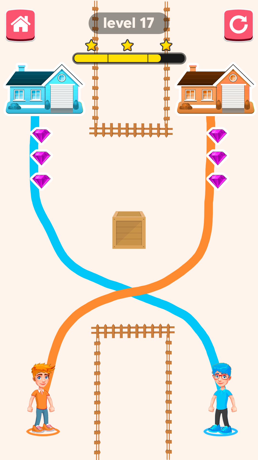 Draw Line Puzzle Game For Kids Free - Draw To Reach Home:Amazon.com ...