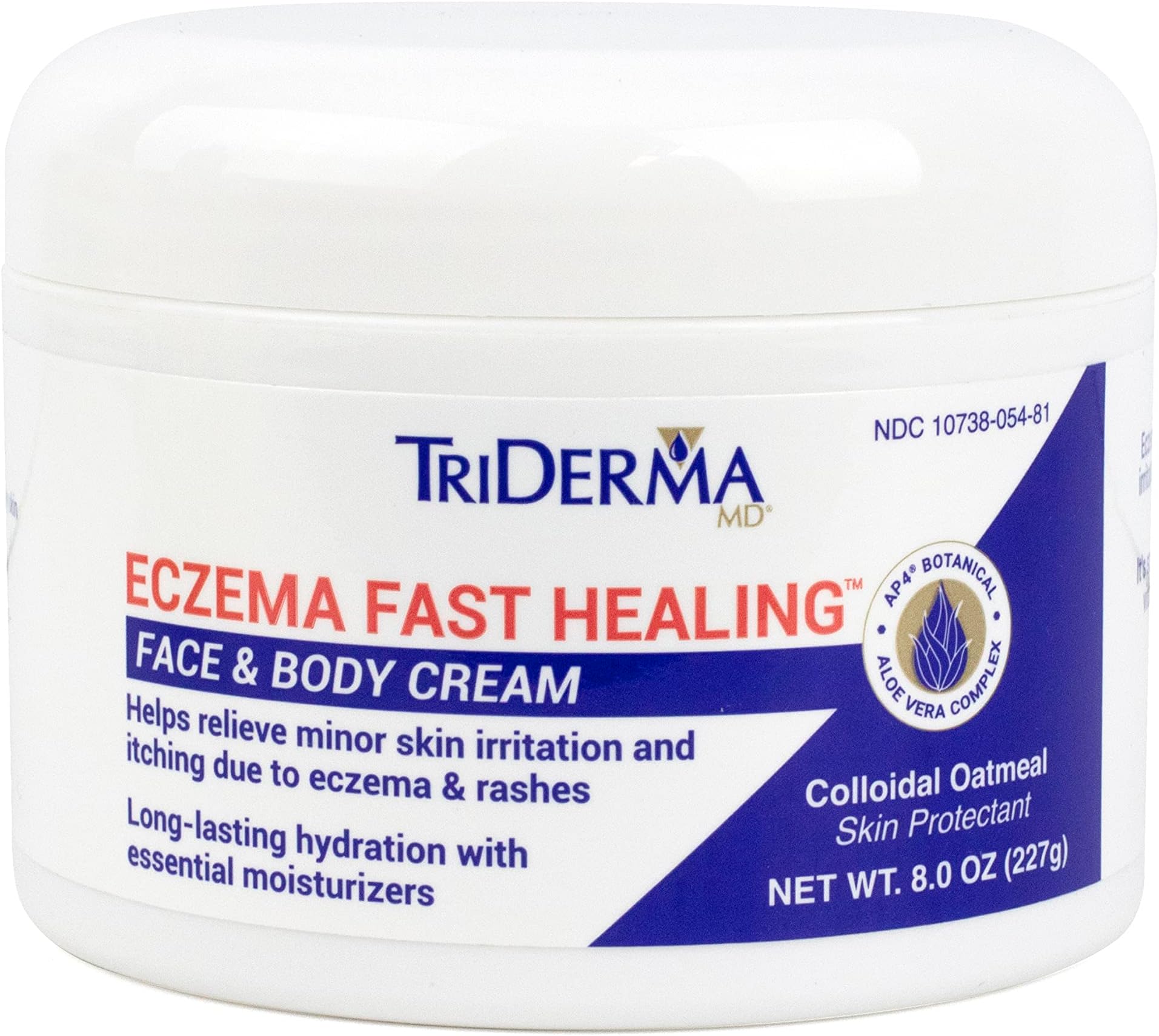 Amazon.com : TriDerma Eczema Cream Fast Healing Eczema Relief for Face ...
