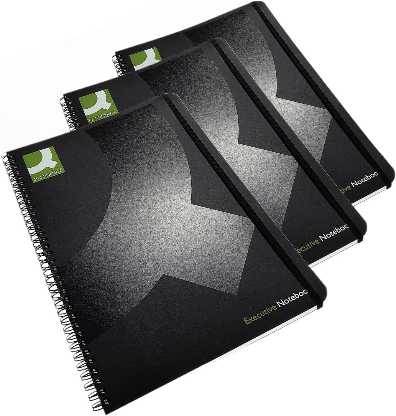 A4 Spiral Wire Bound Note book Feint Ruled Margin 160 Page 80 Sheets ...