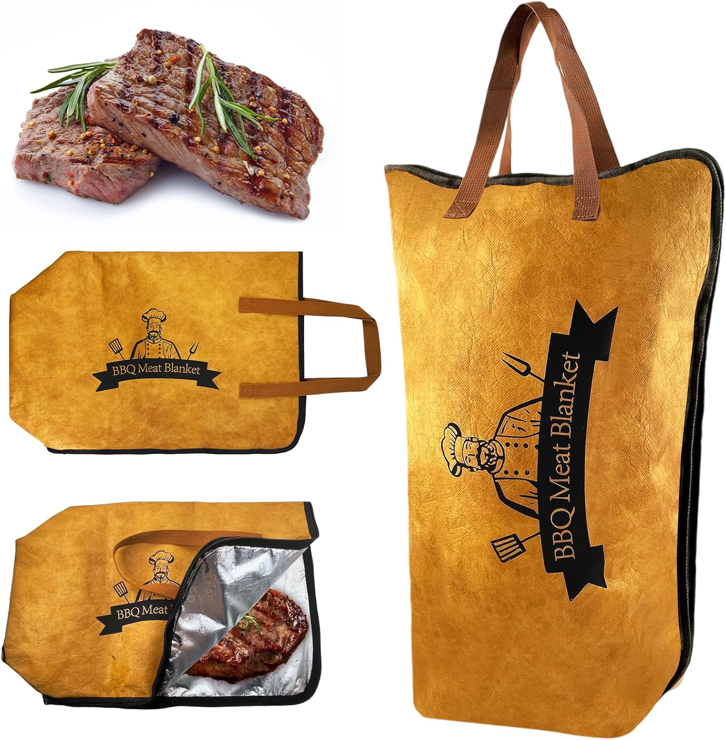 Amazon.com : BBQ Blanket for Resting Meat, Insulated Meat Resting ...