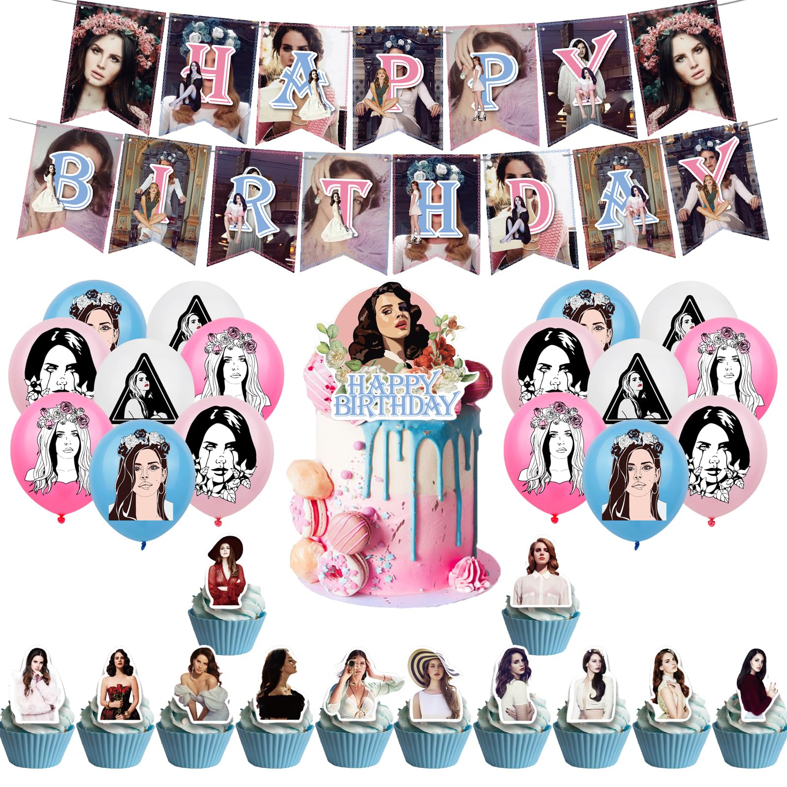 Lana Del Rey Birthday Party Decorations Lana Del Rey Birthday ...