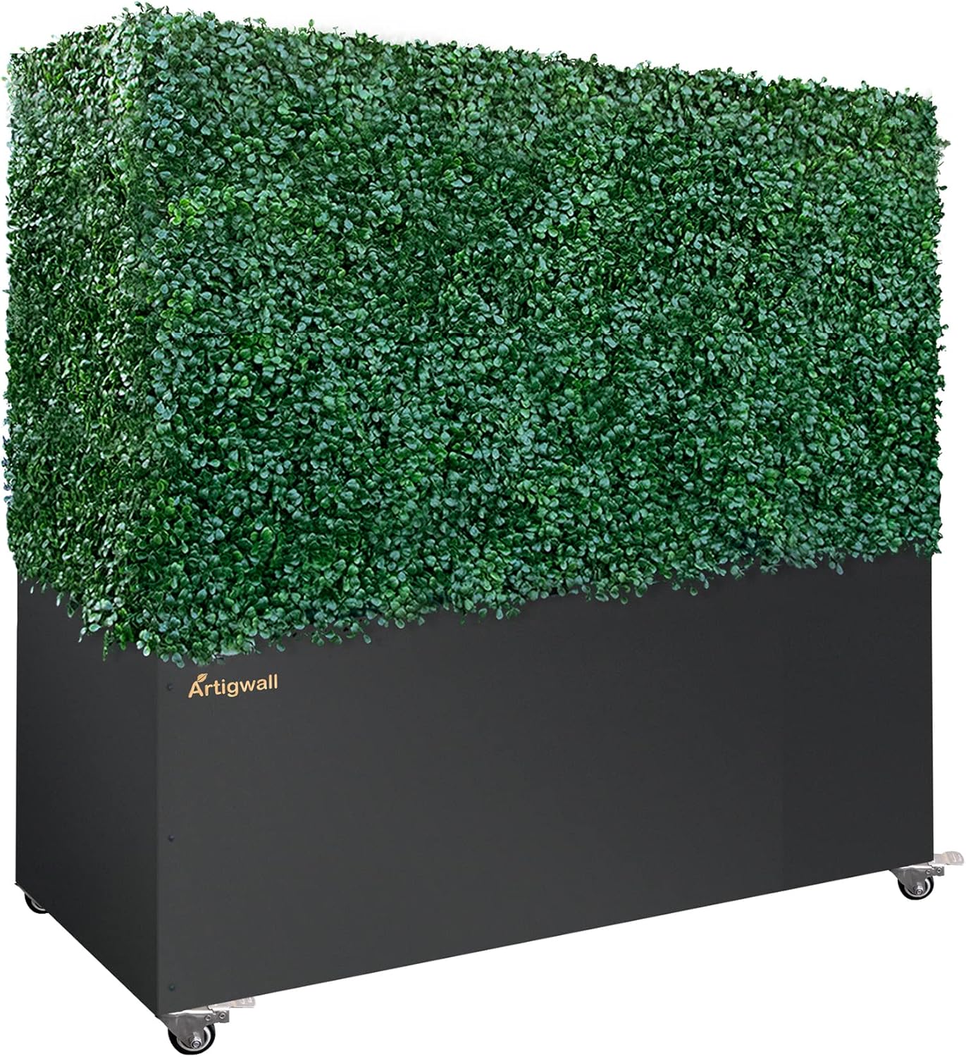 Buy Upgrade Generation III Fake Boxwood Hedge Wall Faux Grass Backdrop ...