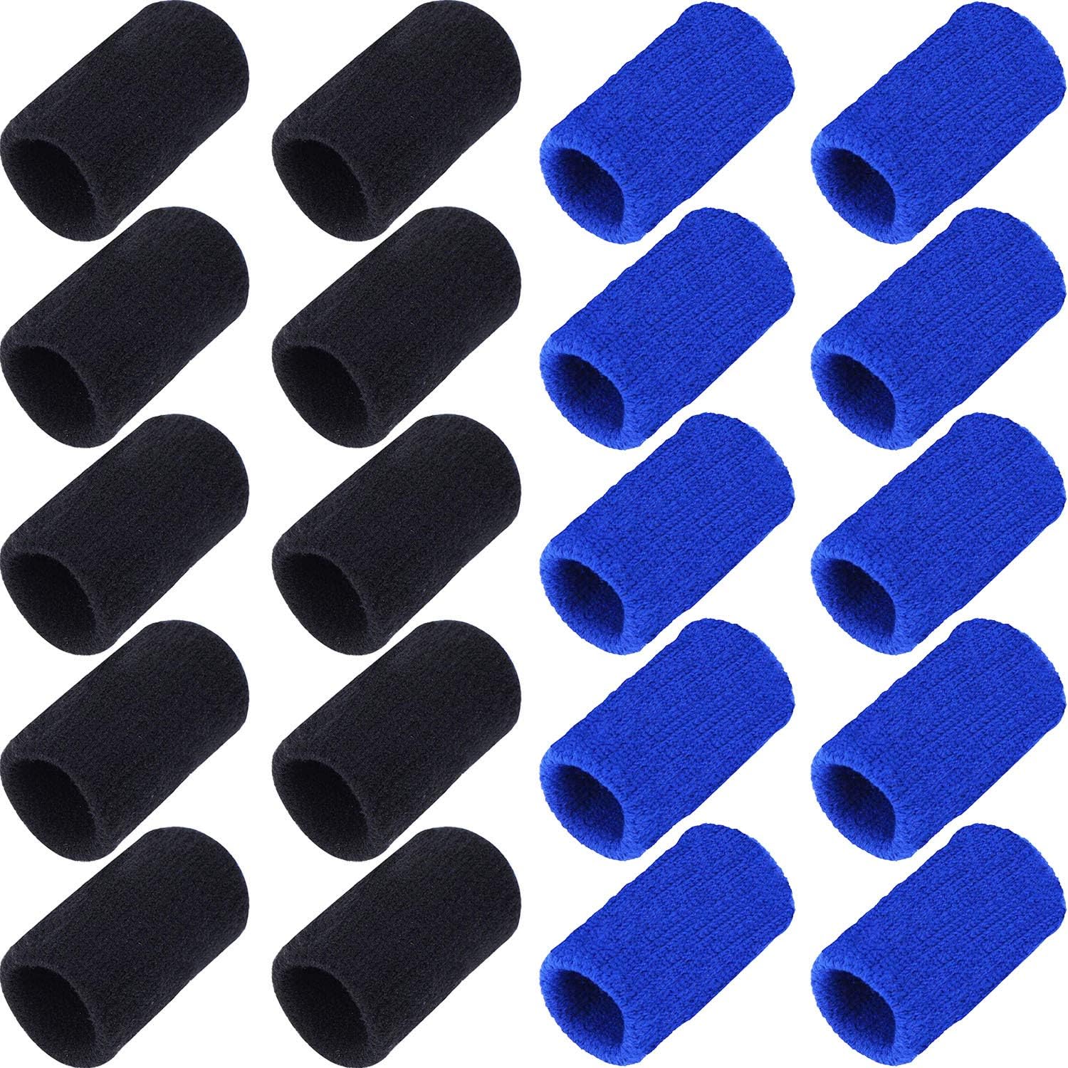Amazon.com: Onwon 20 Pieces Finger Sleeves Thumb Splint Braces Support ...