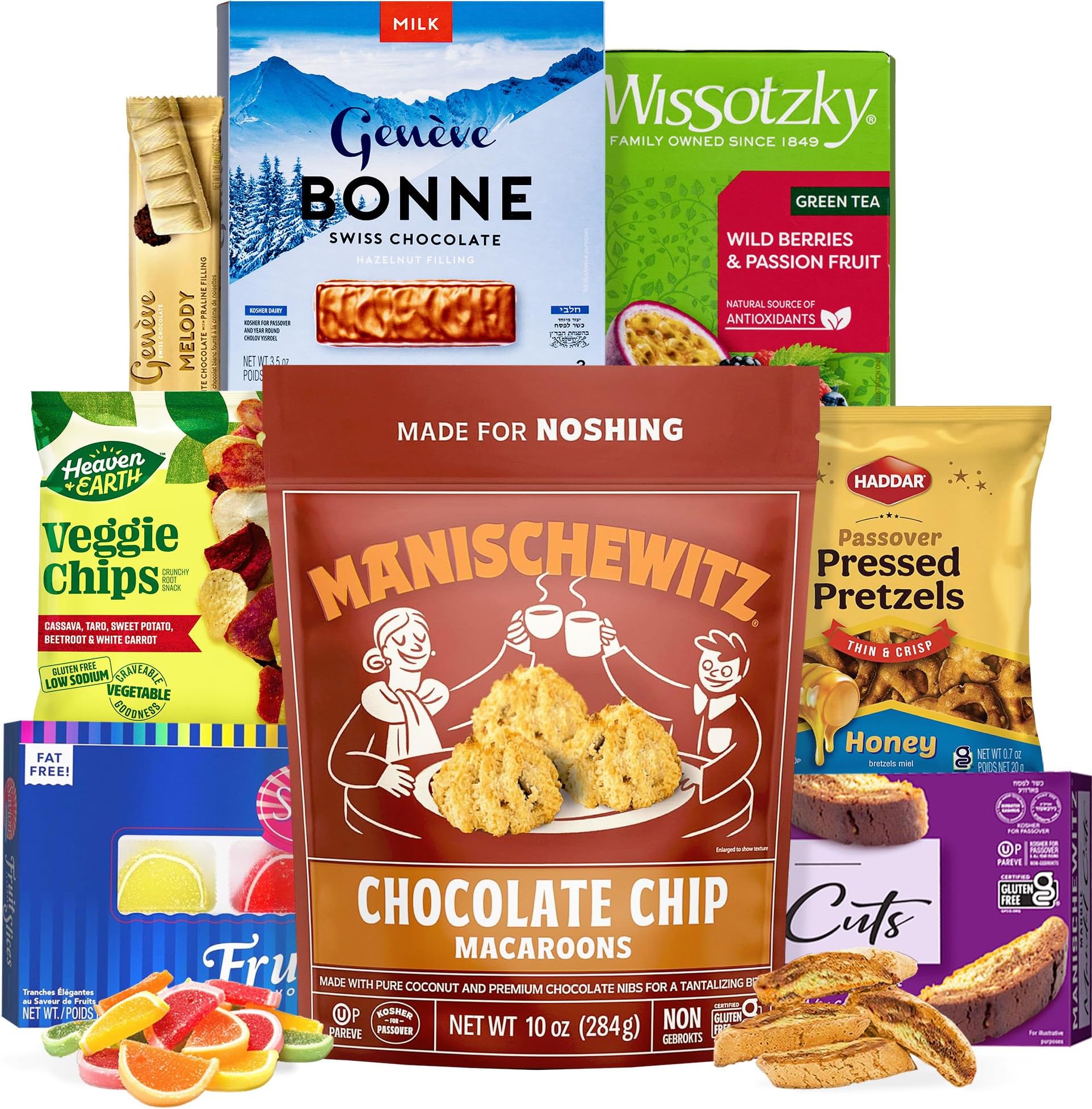 Amazon.com: Manischewitz Dark Chocolate Coated Coconut Macaroons 8oz ...