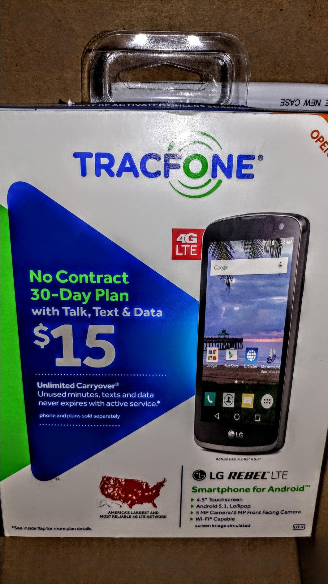 Amazon.com: TracFone LG Rebel 4G LTE Prepaid Smartphone - CDMA Variant ...