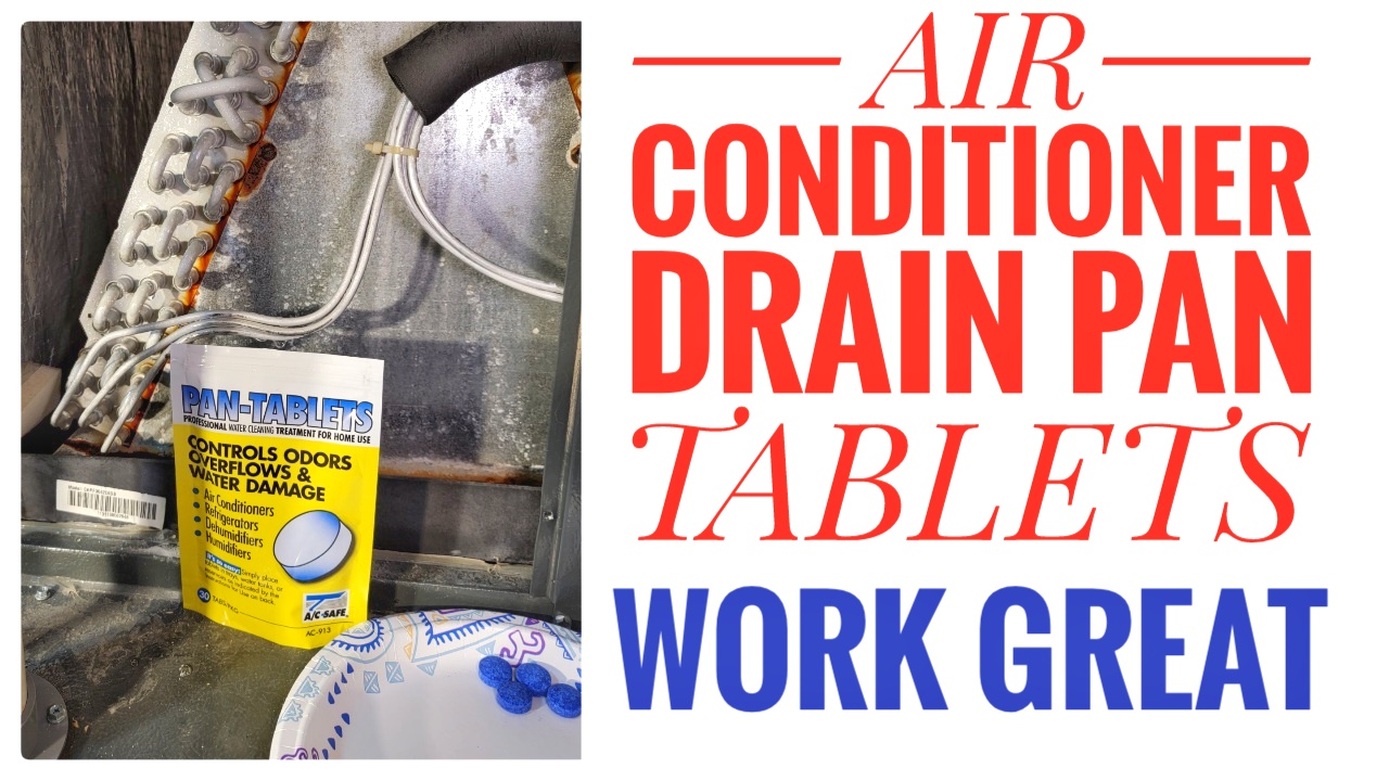 Watch How To Use AC Safe Pan Tablets for Air Conditioner Drain Pan on ...