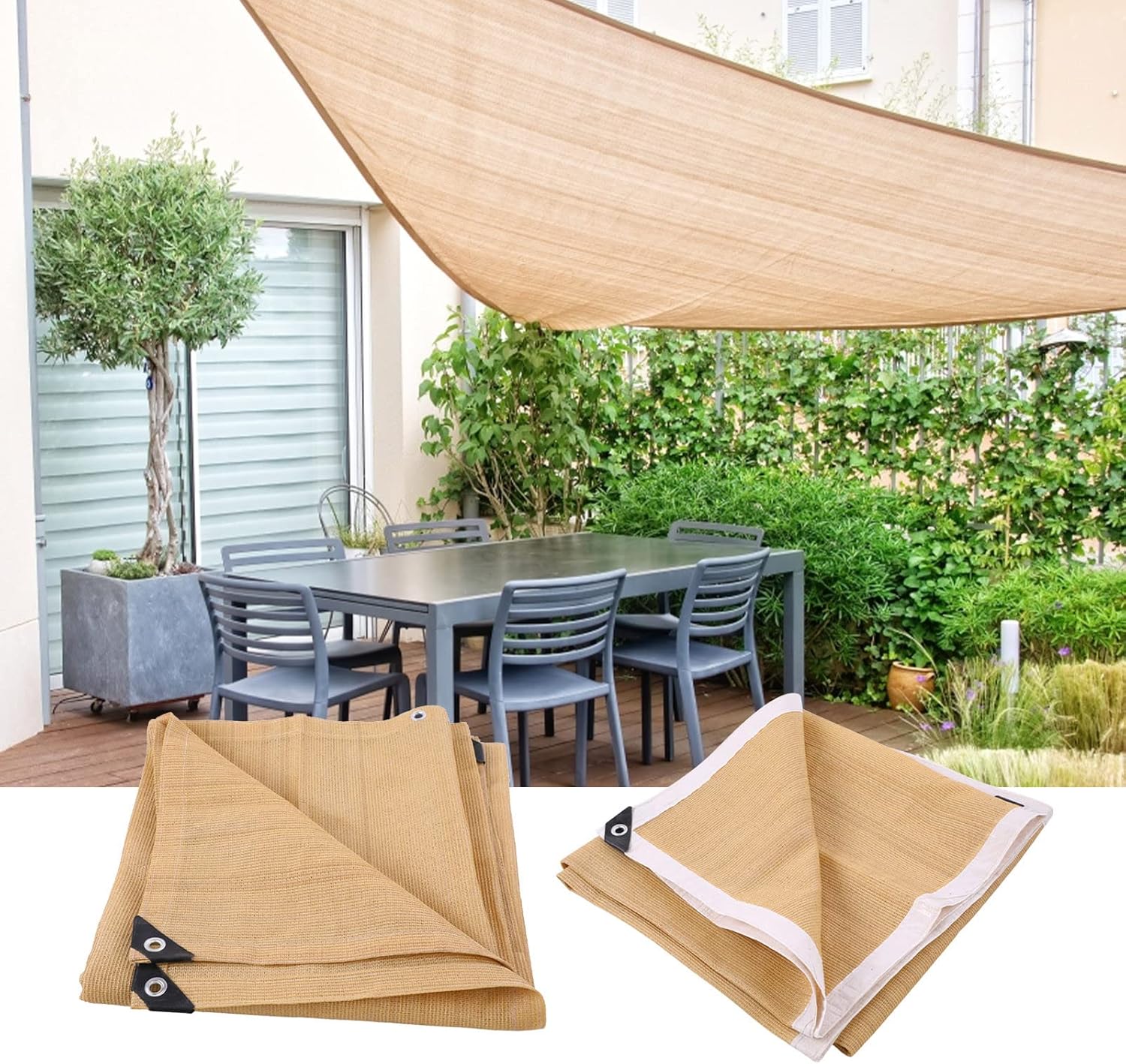 Amazon.com : Outdoor Sunny Shade Cloth, Pergola and Backyard Patio ...