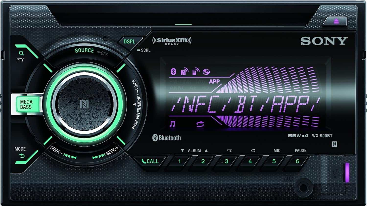 Sony WX900BT CD Receiver with Bluetooth (Black) : Amazon.in: Electronics