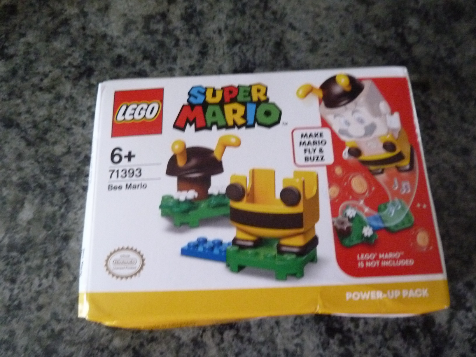 LEGO 71393 Super Mario Bee Mario Power-Up Pack Toy Costume for ...