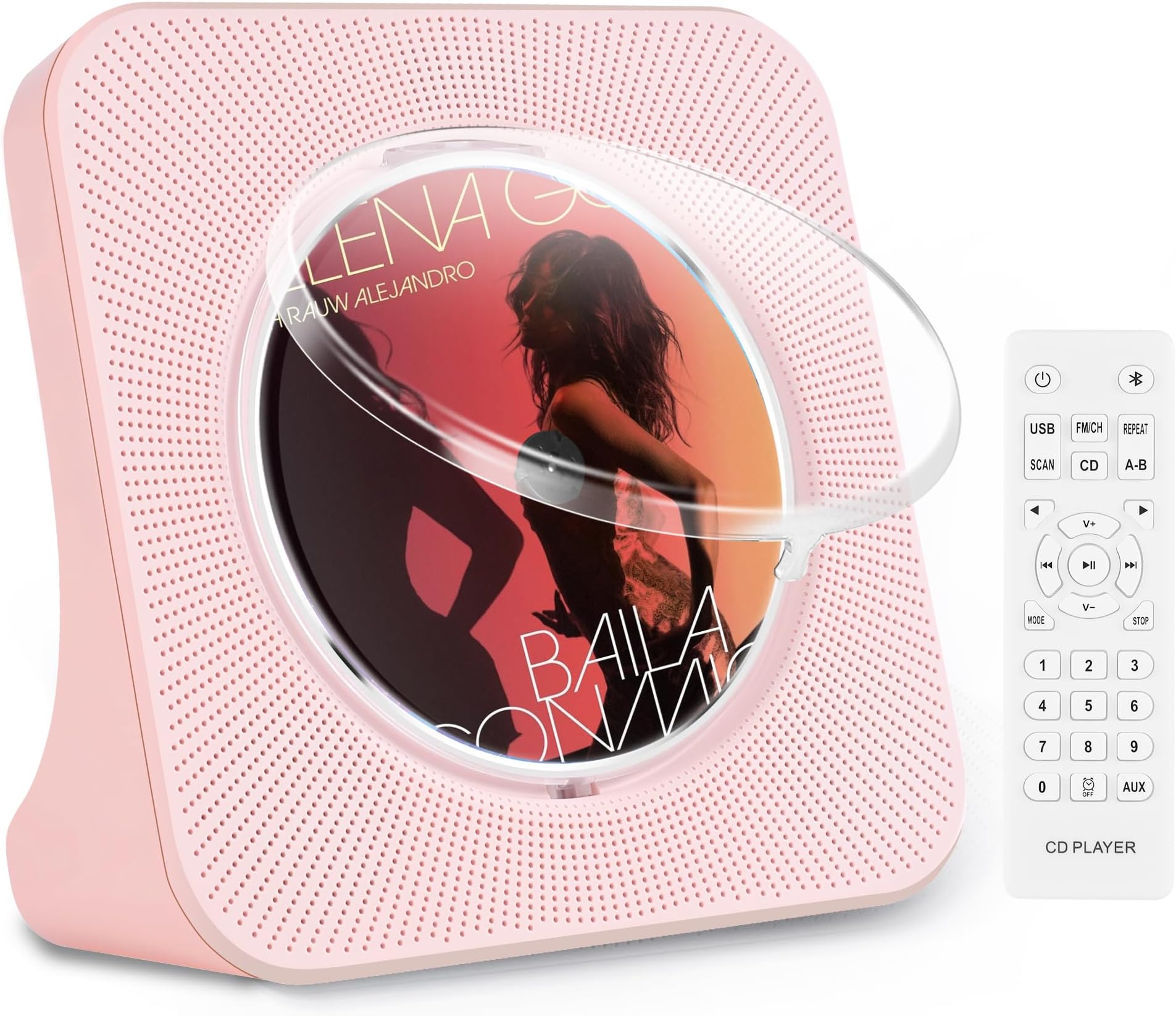 Gueray CD Player Portable Bluetooth Desktop CD Player for Home with ...