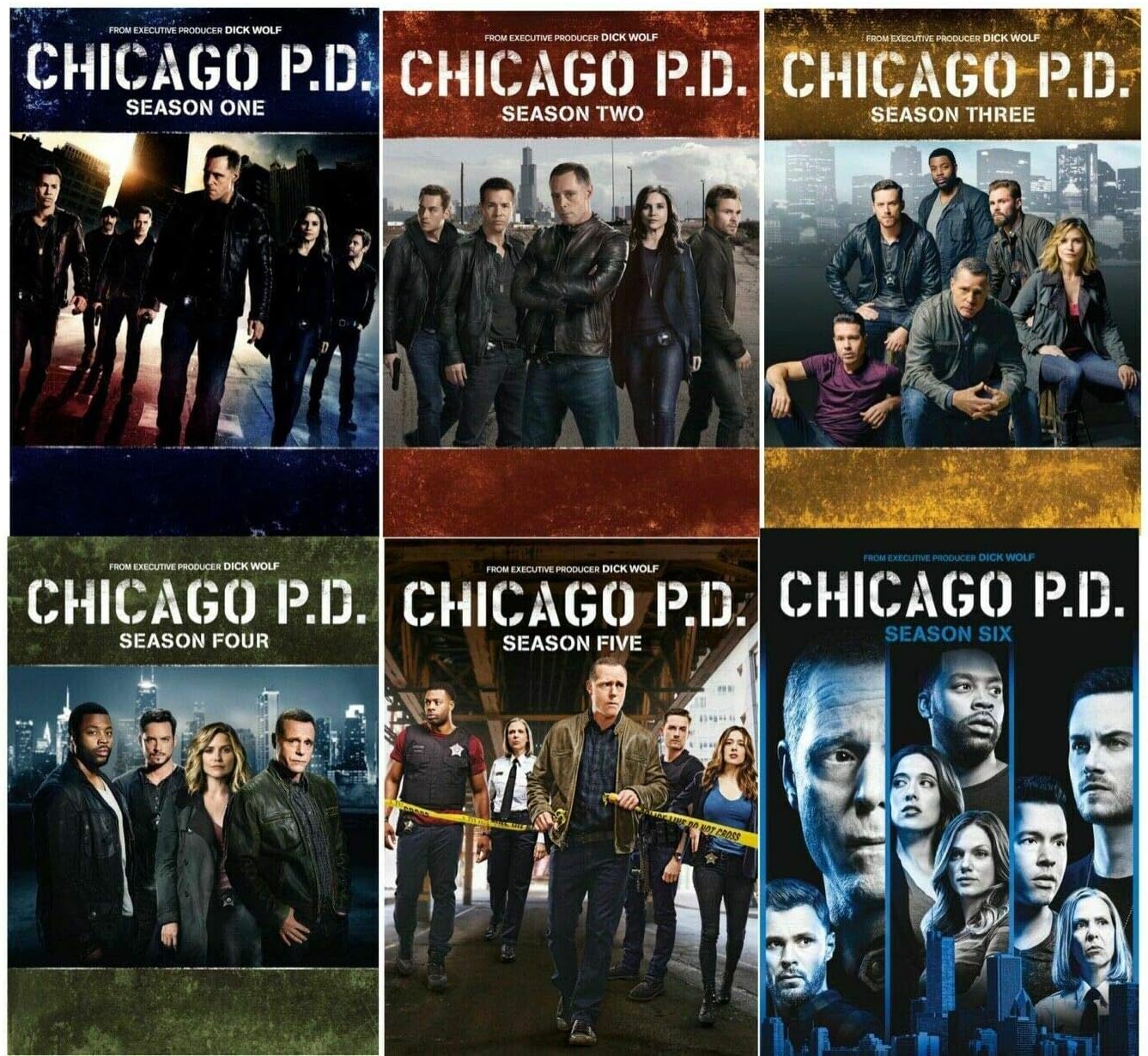 Chicago P.D. The Complete Series Season 1- 6 DVD: Amazon.co.uk: DVD ...