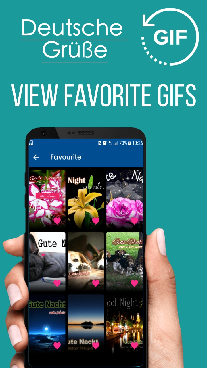German Good Night & Sweet Dreams Gif Images - App on Amazon Appstore