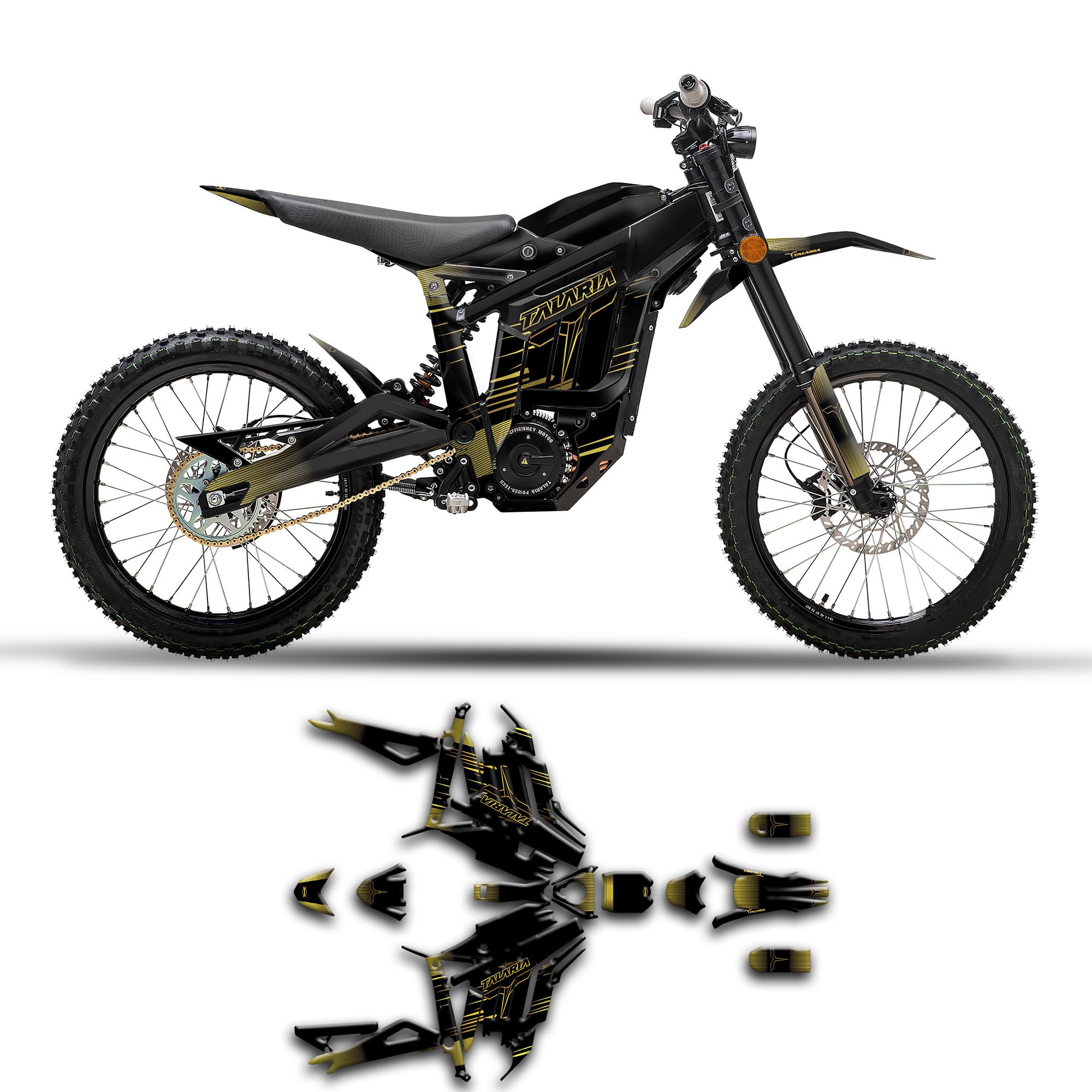 Amazon.com: Kungfu Graphics Custom Decal Kit for TALARIA Dirt Bike ...