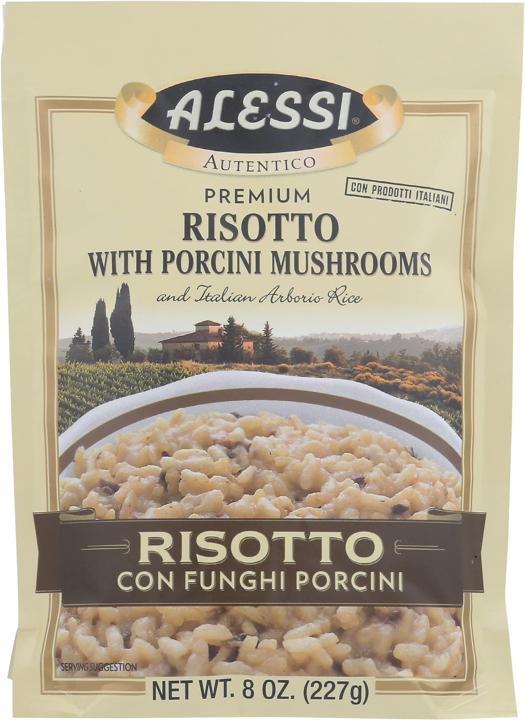 Amazon.com: Alessi Autentico, Premium Seasoned Risotto, Italian Arborio ...