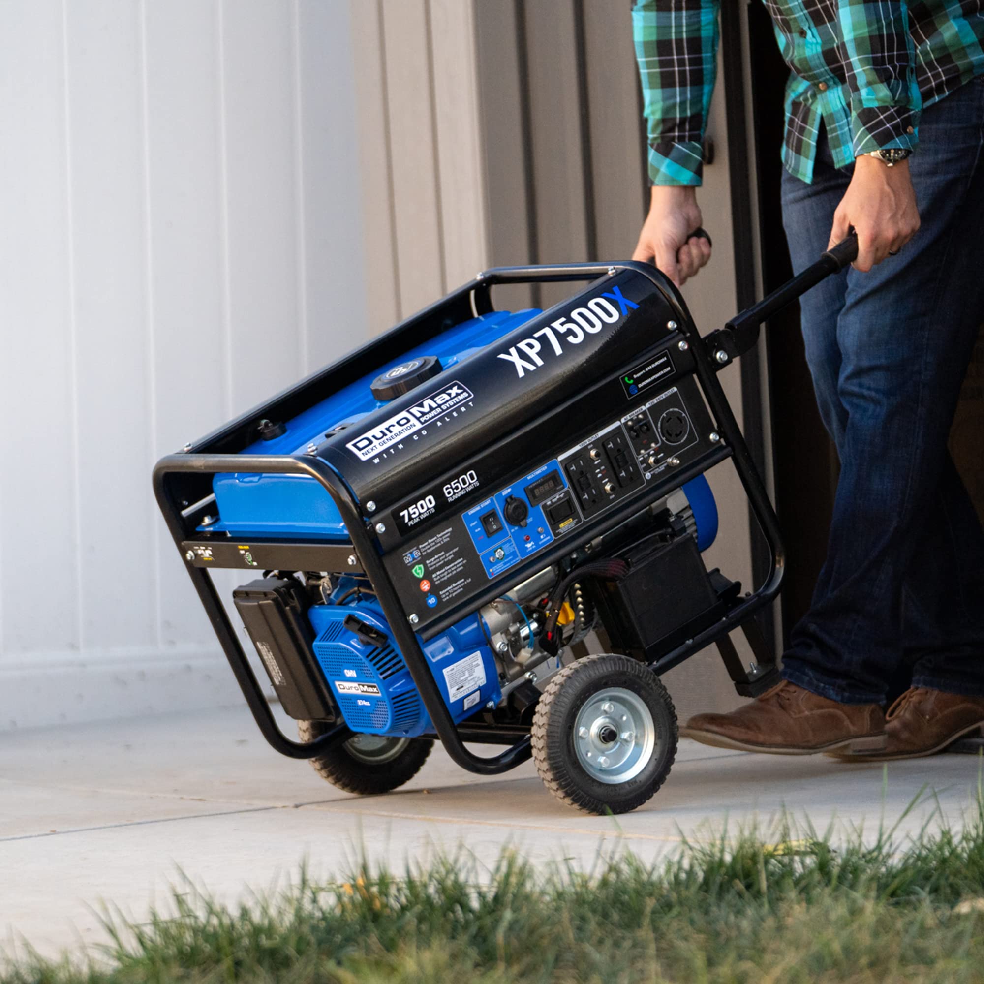 Snapklik.com : XP7500X 7,500-Watt/6,500-Watt 274cc Electric Start Gas ...