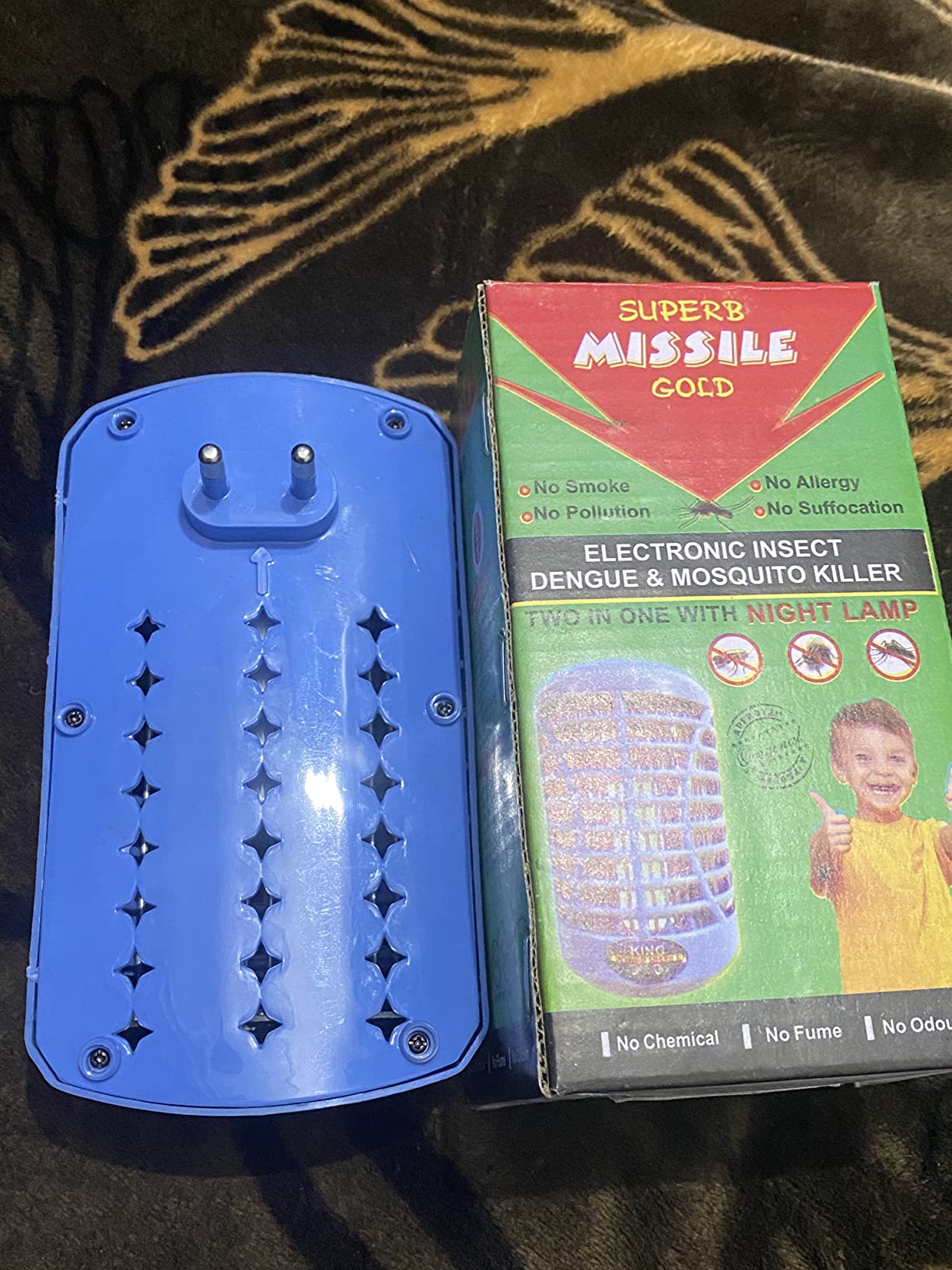 Rangoli creations Zapper Electric Mosquito Killer Cum Night Lamp Insect ...